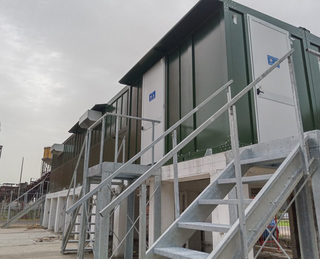 Sous-stations compactes pour aciérie - CR Technology Systems