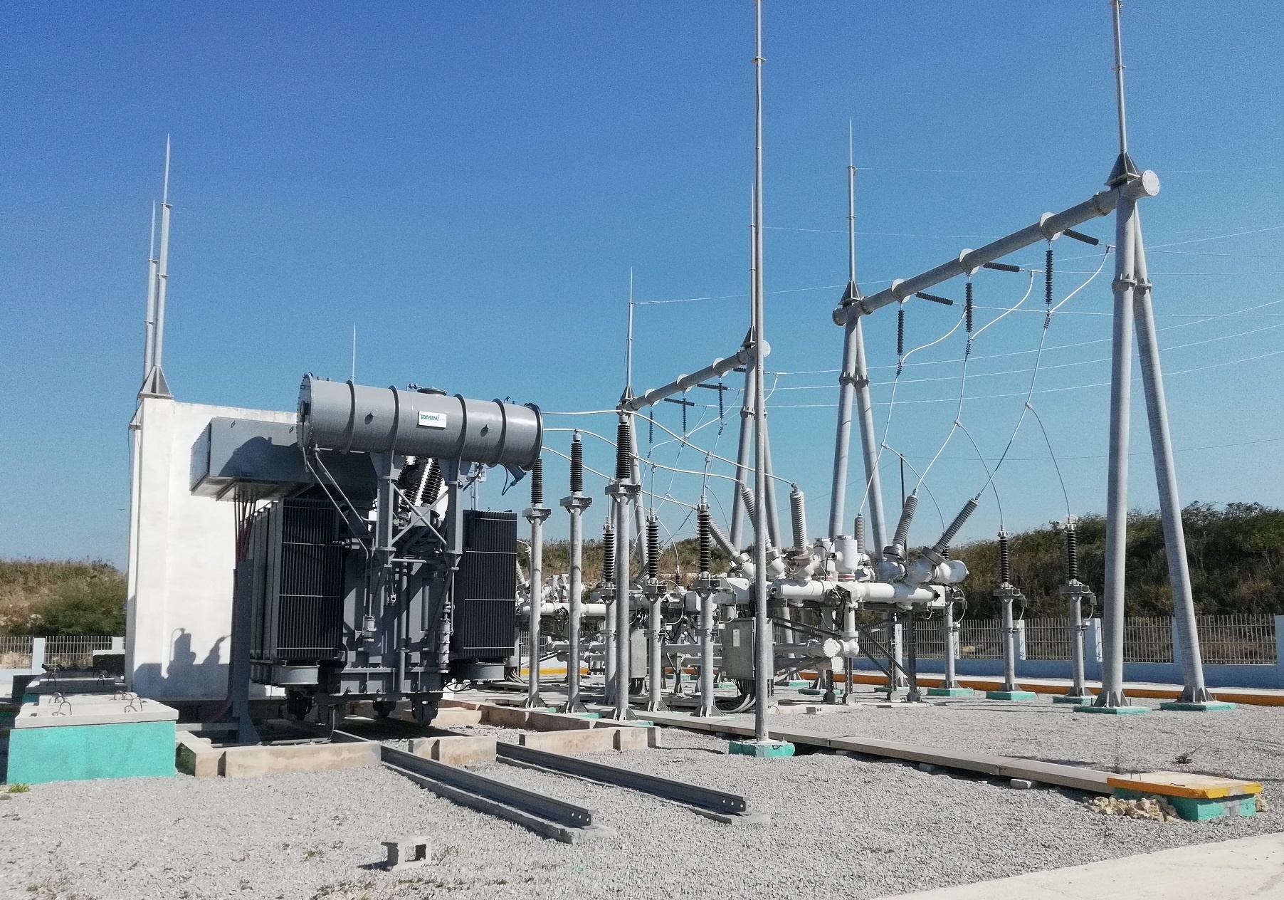Sous-station HT 110/34,5KV 2X40MVA - CR Technology Systems