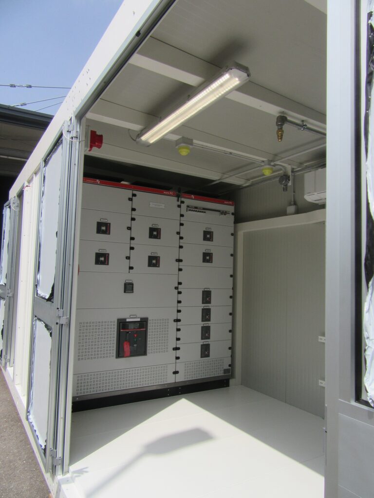 Cabina modular stc-box para Nafoora, en Libia - CR Technology Systems