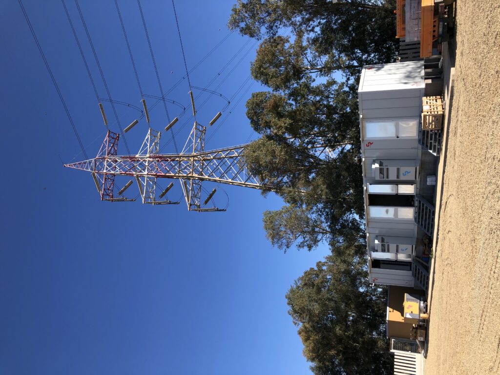 Substation connected to a photovoltaic system - CR Technology Systems