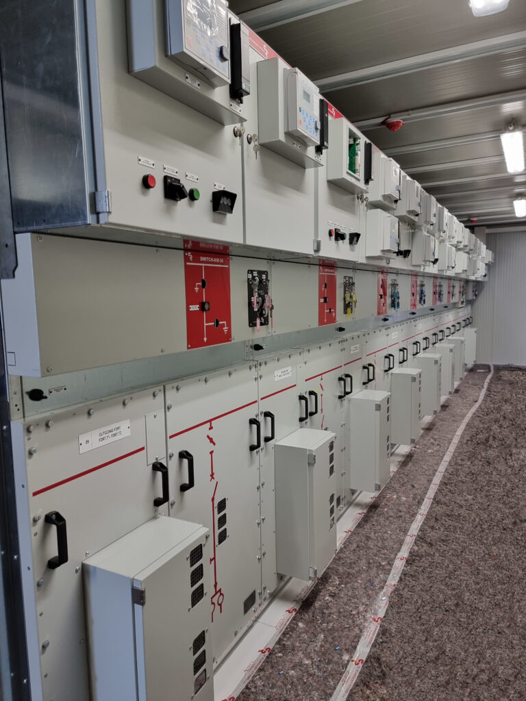 N.2 MV E-House 33kV 50MVA for Tesla Battery Energy Storage System - CR ...