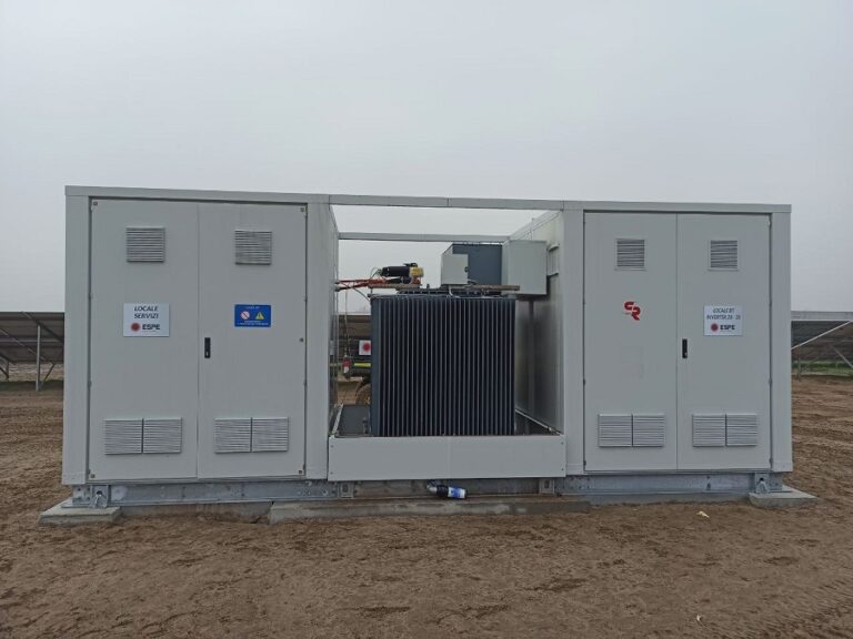 STC-Skid transformation cabins 20kV - CR Technology Systems