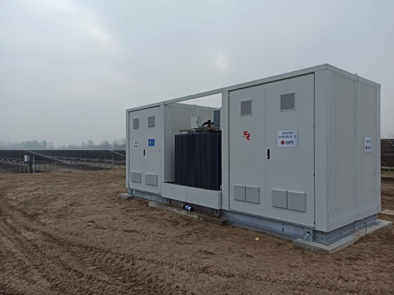 STC-Skid transformation cabins 20kV - CR Technology Systems