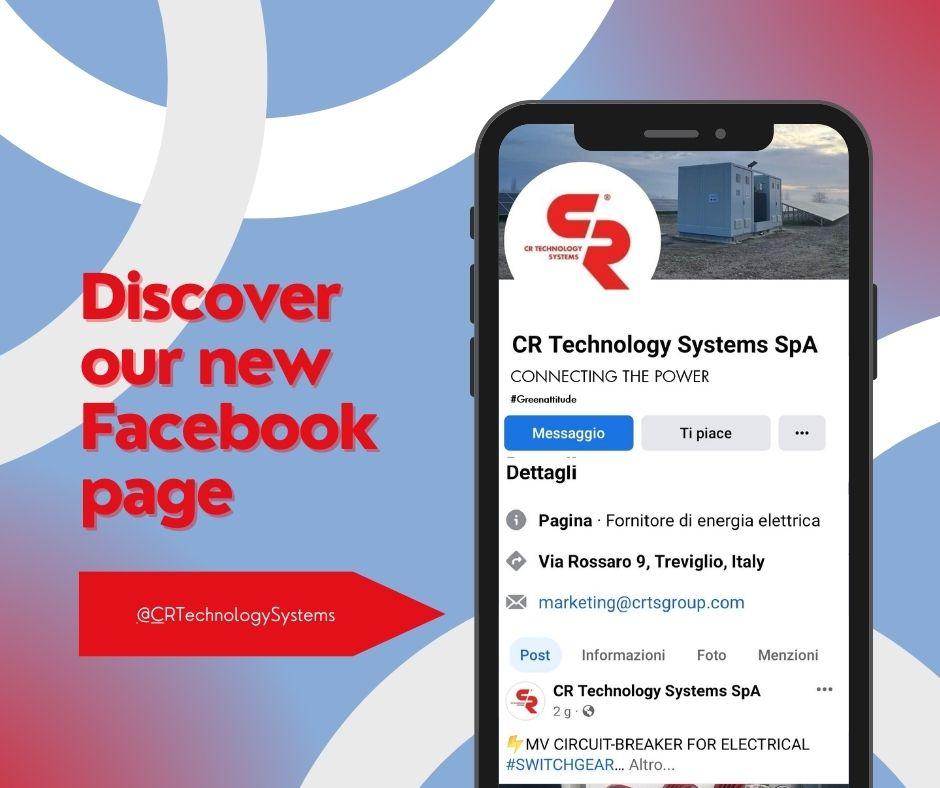 Follow us on Facebook - CR Technology Systems