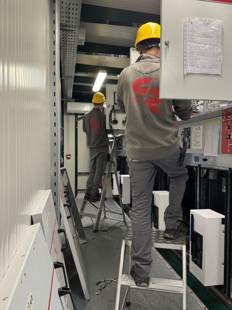 E-Houses for BESS 100MW and 50MW-200MWh - CR Technology Systems