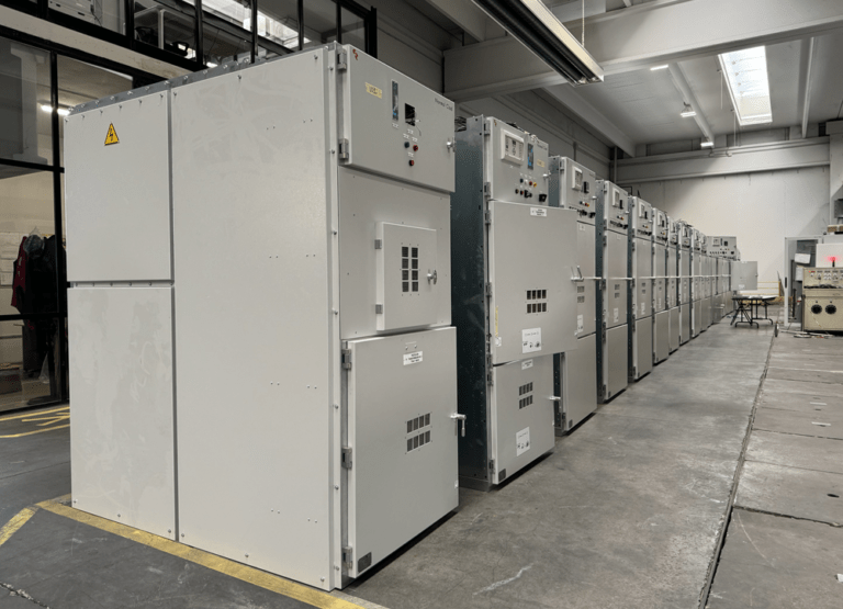 Normal Clad switchgear for electrical power grid - CR Technology Systems